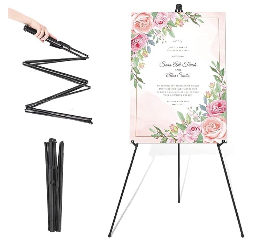 Wedding Sign Easel - Shop Easel - Yacht Welcome Aboard Sign Easel ...